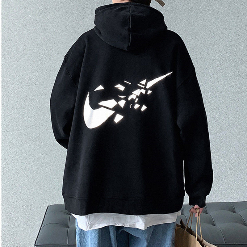 ฮ่องกงลมเสื้อกันหนาวผู้ชายแนวโน้มสะท้อนแสงฤดูใบไม้ร่วงและฤดูหนาวบวก ...