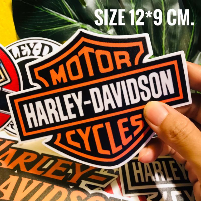 Stickers Harley Davidson ชุด Sat ไซส์ใหญ่ๆสติ๊กเกอร์PVC เคลือบด้านกัน ...