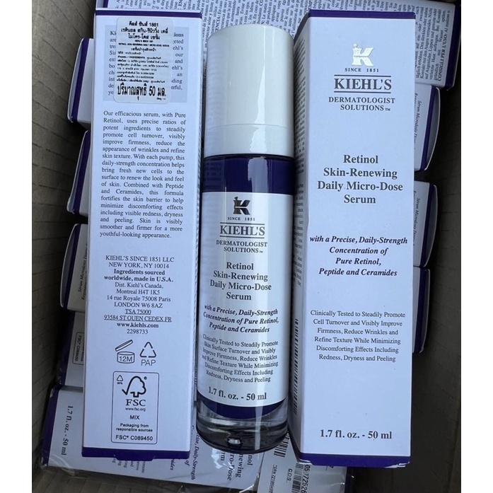Kiehls Retinol Skin Renewing Daily Micro Dose Serum 50 ml - chalee ...