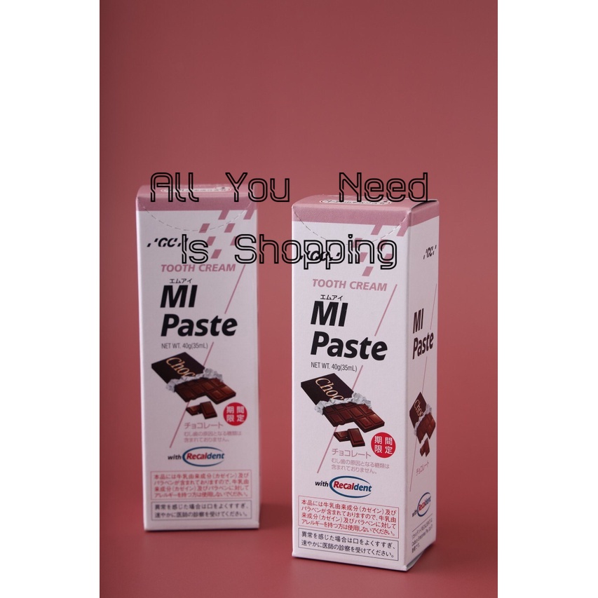 GC Tooth Mousse - MI Paste มูสทาเคลือบฟัน พร้อมส่ง - alluneedisshopping ...