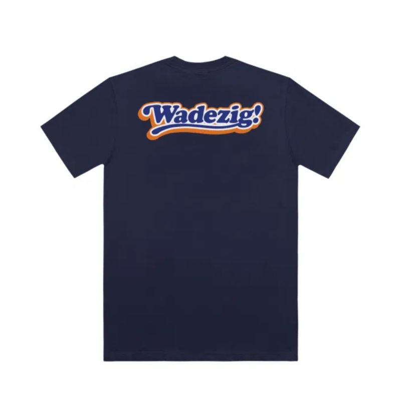 เสื้อยืดพิมพ์ลาย Wadezig สไตล์ย้อนยุคสีกรมท่า - rie_collections.th ...