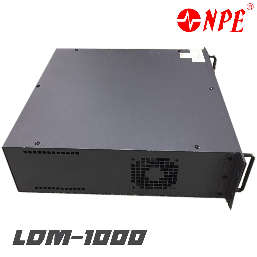 NPE LDM-1000 เพาเวอร์มิกเซอร์แบบมีไลน์ ให้กำลังสูง 1000 วัตต์ เหมาะสำหรับ งานระบบประกาศ ระบบ ...