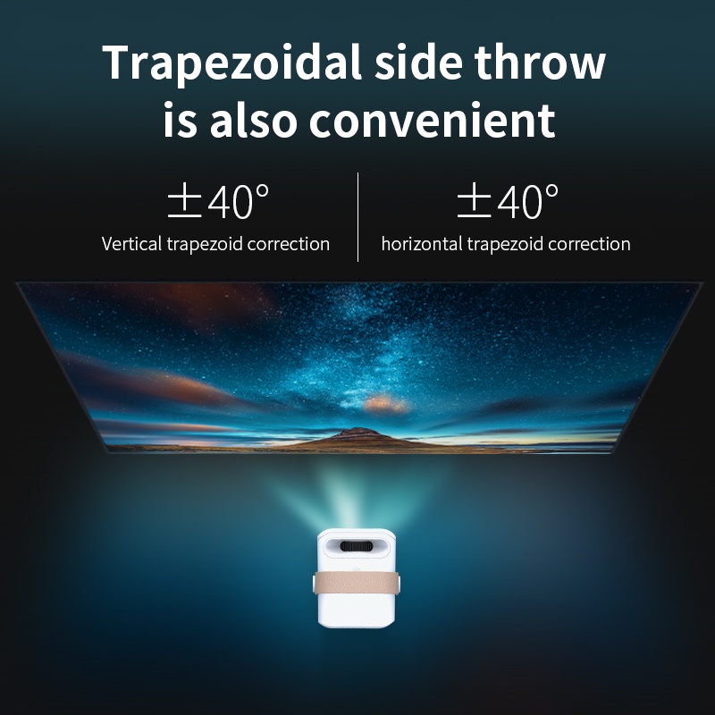 จัดส่งที่รวดเร็ว X6 โปรเจคเตอร์ mini โฮมโปรเจคเตอร์ โปรแจ็คเตอร์ ...