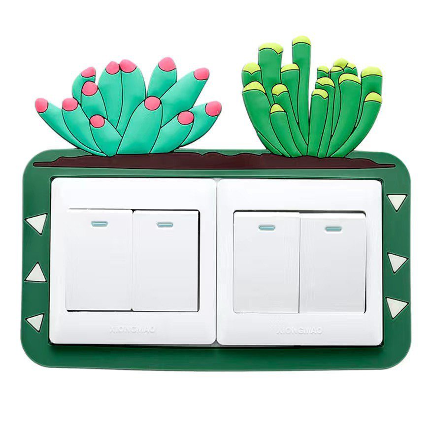 relaxCreative luminous switch stickers protective cover household light ...