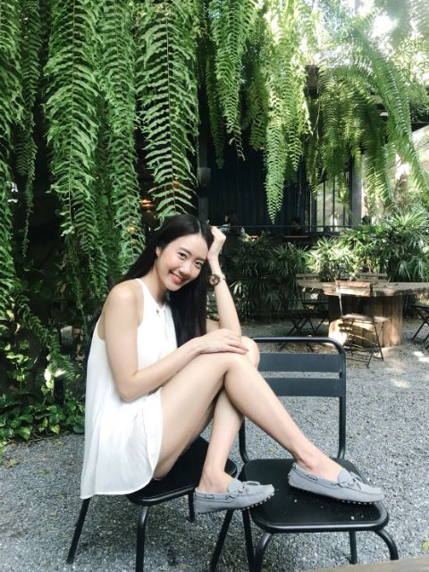 Soulmate Shoes รองเท้าหนังแท้ Mellow Mate in Oyster Grey (Nubuck Skin ...