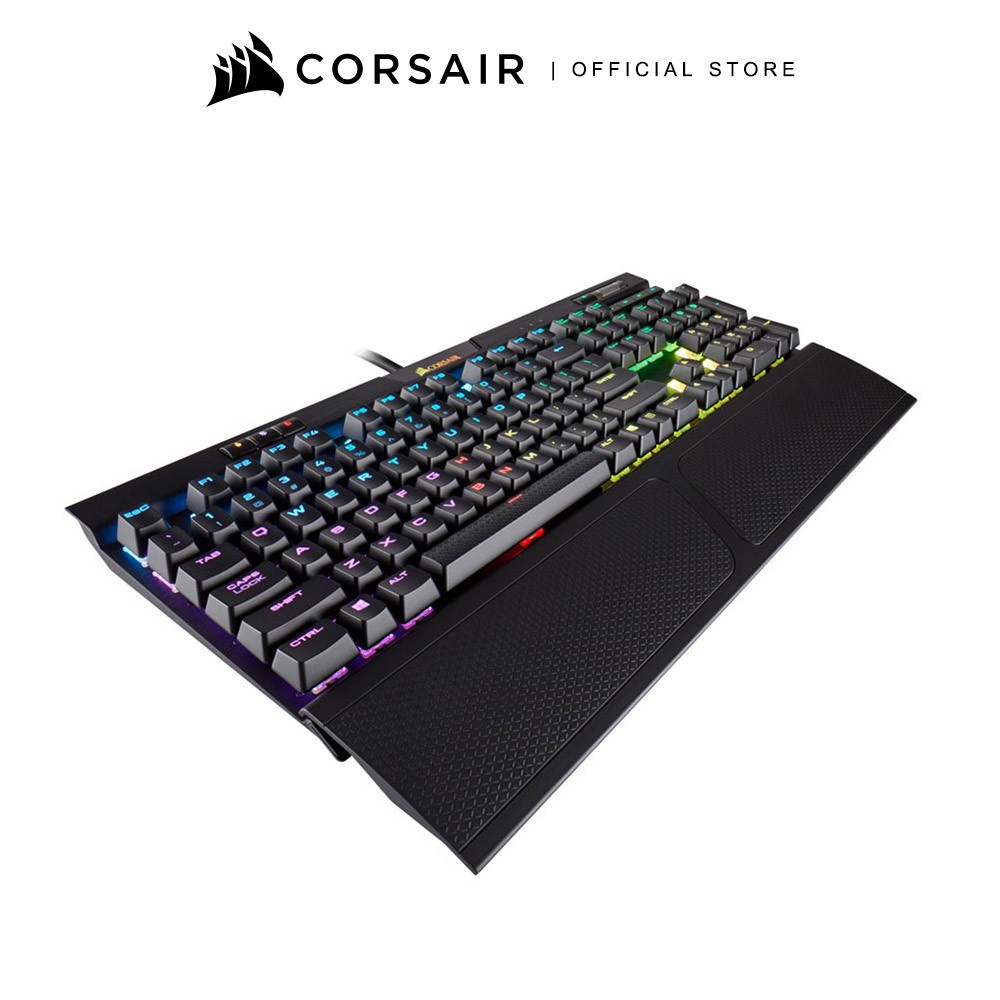 CORSAIR Gaming Keyboard K70 RGB MK.2 RAPIDFIRE Mechanical Gaming Keyboard CHERRY MX Speed ...