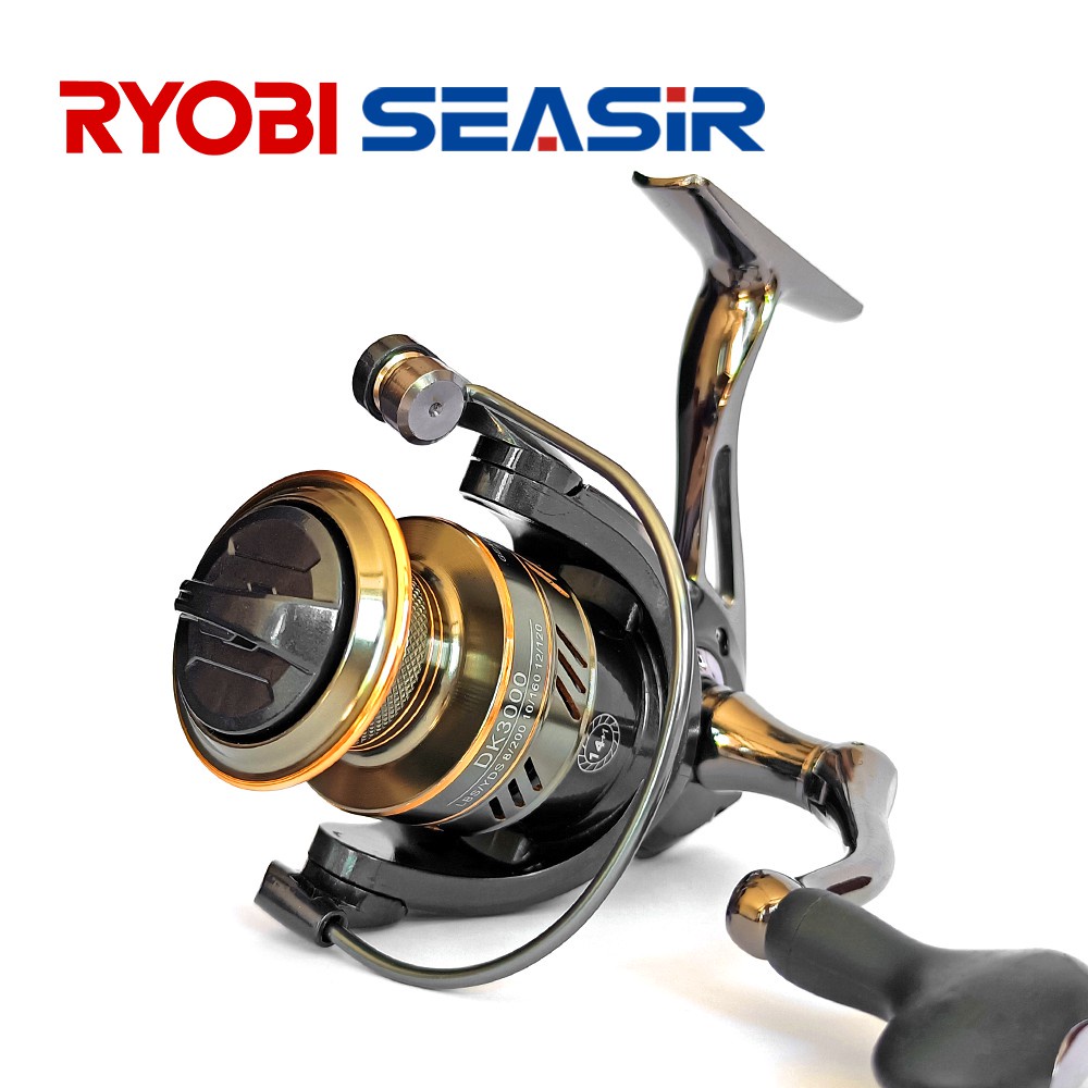 RYOBI SEASIR 141BB 5.014.71 gear ratio spinnning reel 1000-7000 series ...