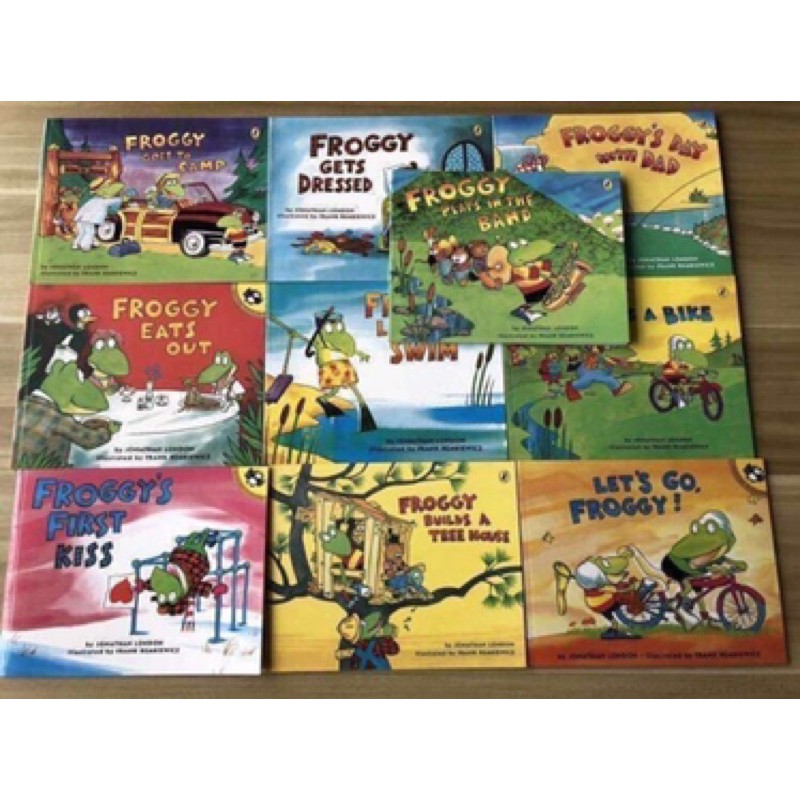 Frog Froggy Collection 1-21 Book Set - English Story Book - kidsbookcm ...