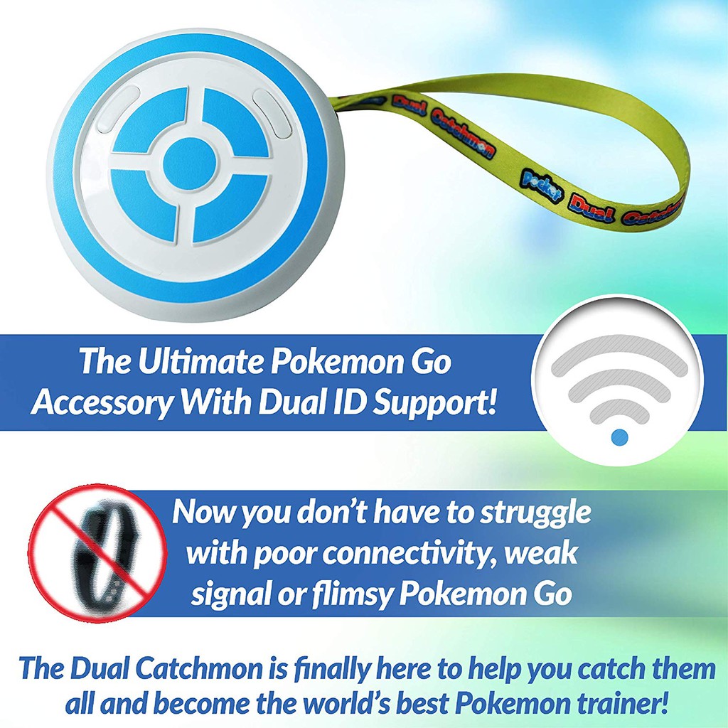 พร้อมส่ง มอนส์เตอร์ จับโปเกม่อน Pokemon GO Dual catch mon Two IDs are available with dual ...