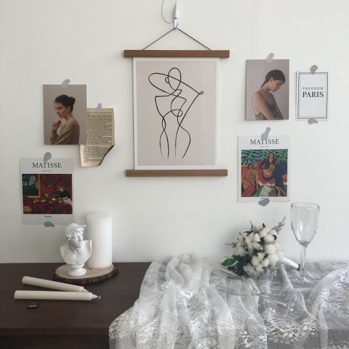 Hanging Drawing poster 2 type - petlizee.th - ThaiPick