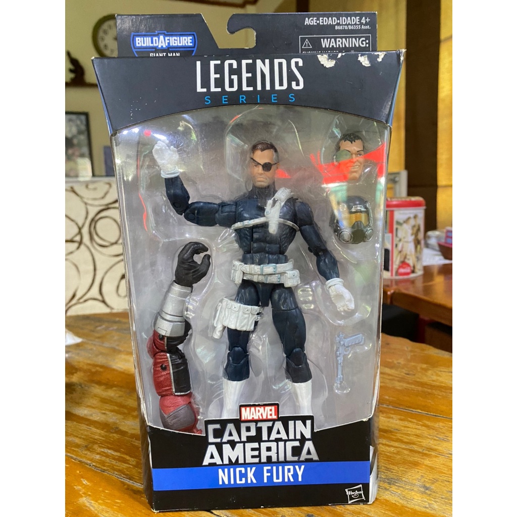 Marvel 6-Inch Legends Series Nick Fury Figure | Shopee Thailand