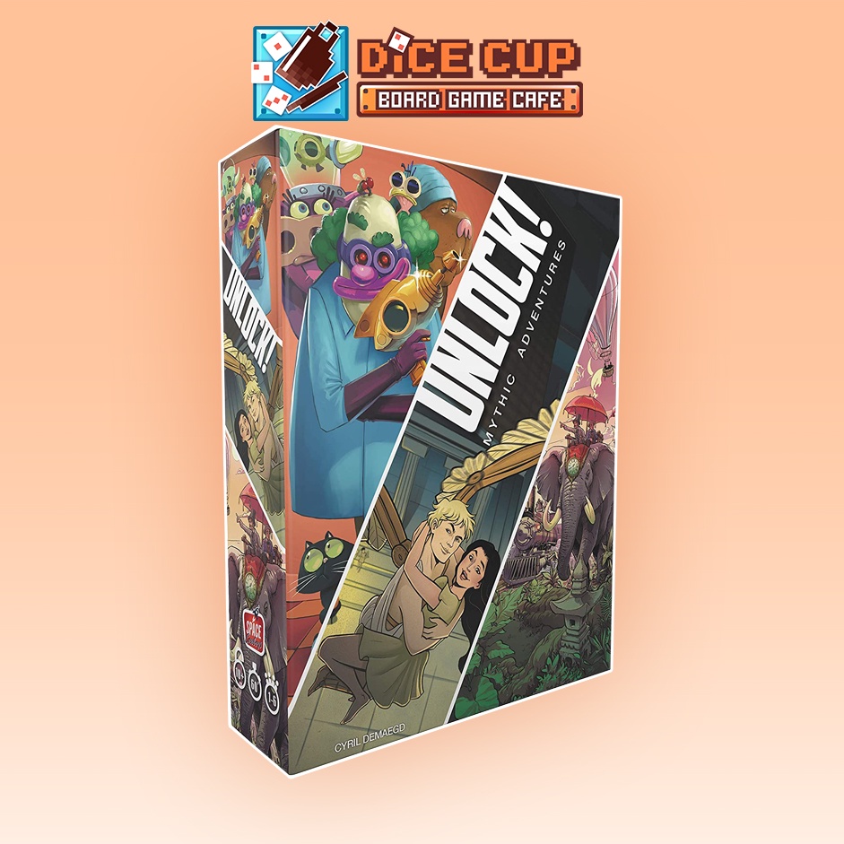 [ของแท้] Unlock! Mythic Adventures Board Game | Shopee Thailand