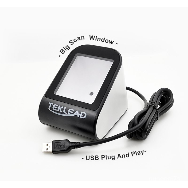 QR code scanner for Mobile phone E-ticket 1D 2D barcode reader Wired ...