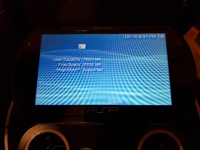 Playstation portable PSP go สีดำ !พร้อมเมม sandisk M2 8G ...