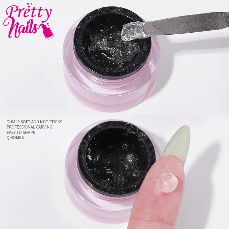 เจลปั้นนูน ต้องอบ ปั้นเป็นรูปต่างๆ PVC soil gel 8 ml. - prettynailss ...