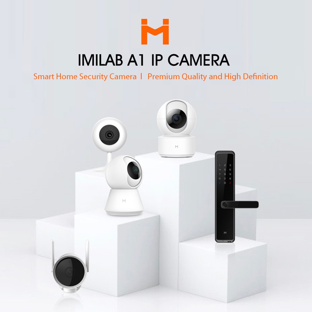 Imilab A1 กล้องวงจรปิด Ip จอภาพ 360 อุปกรณ์รักษาความปลอดภัยแบบไร้สาย ...