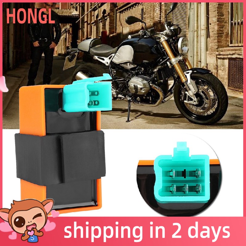 ★Ready Stock★ 5 Pin Racing CDI Box for 50cc 70cc 90cc 110cc Dirt Bike ...