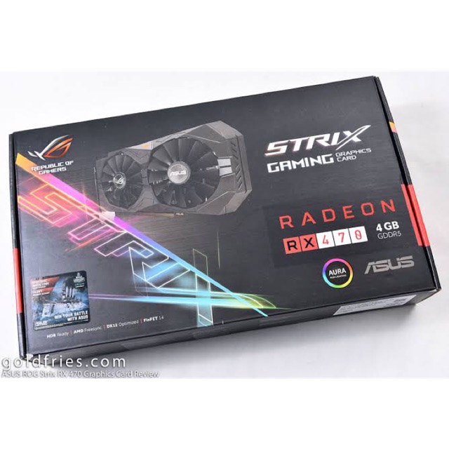 Asus Rx470 Strix 4g | Shopee Thailand