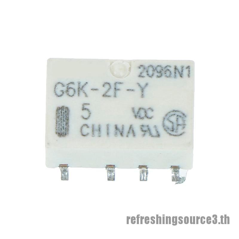 Dc 5V Smd G6K - 2 F - Y สัญญาณรีเลย์ 8 Pin สําหรับ Omron Relay ...