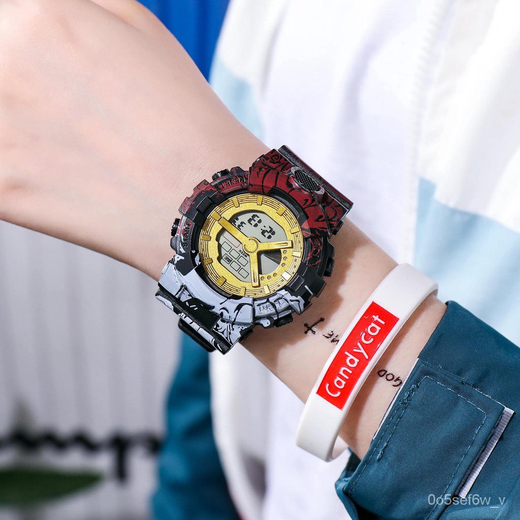 {WIN}CXXIIINaruto - NarutoAnime Theme Fashion Digital Sports Watch Jam ...