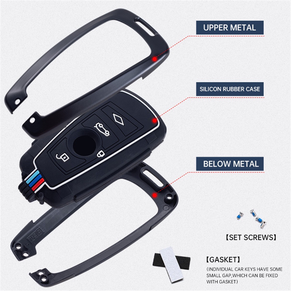 Car Key Case Cover For Bmw F20 F30 G20 F31 F34 F10 G30 F11 X3 F25 X4 ...