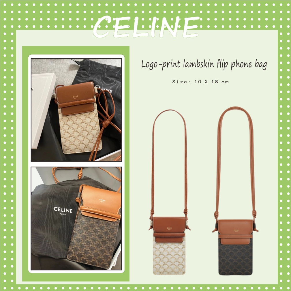 ของแท้ Celine AVA logo print handbagshoulder baglisa style - cf85gryhnp ...