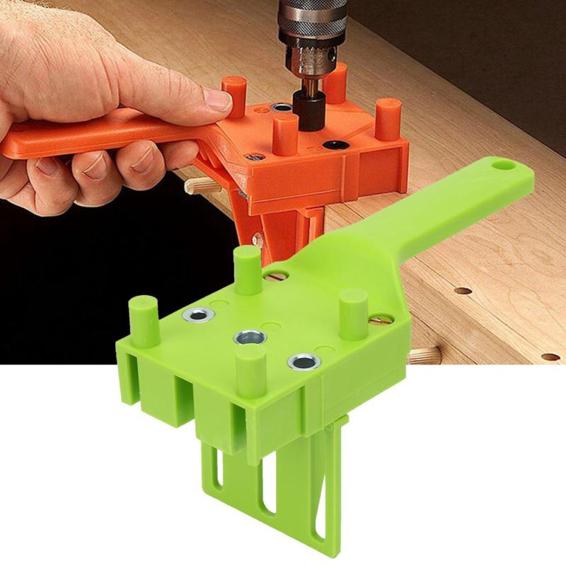 Plastic Hand-held Wood Punch Woodworking Locator Board Hole Locator ...