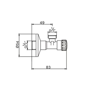 สต๊อปวาล์ว ทองเหลือง ST-350M | Shopee Thailand