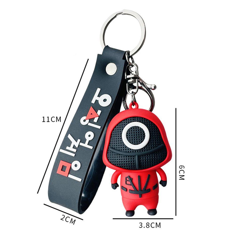OKDEALS Anime Key Chains Car Accessories Hanging Ornaments Squid Game ...