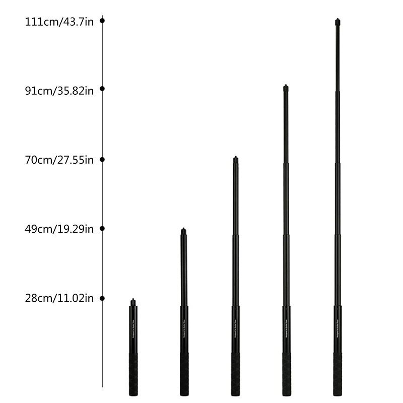 Bullet Time Handheld Invisible Selfie Stick Set for Insta360 ONE X X2 ...