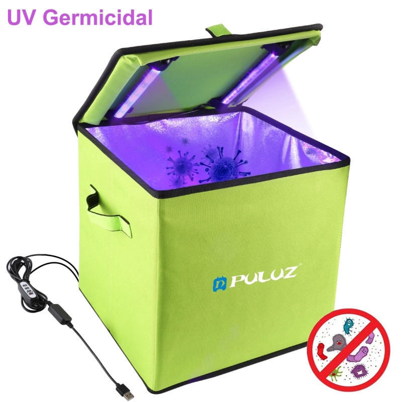 PULUZ 30cm Protective Antibacterial Degerming Kills Germs Viruses UV ...