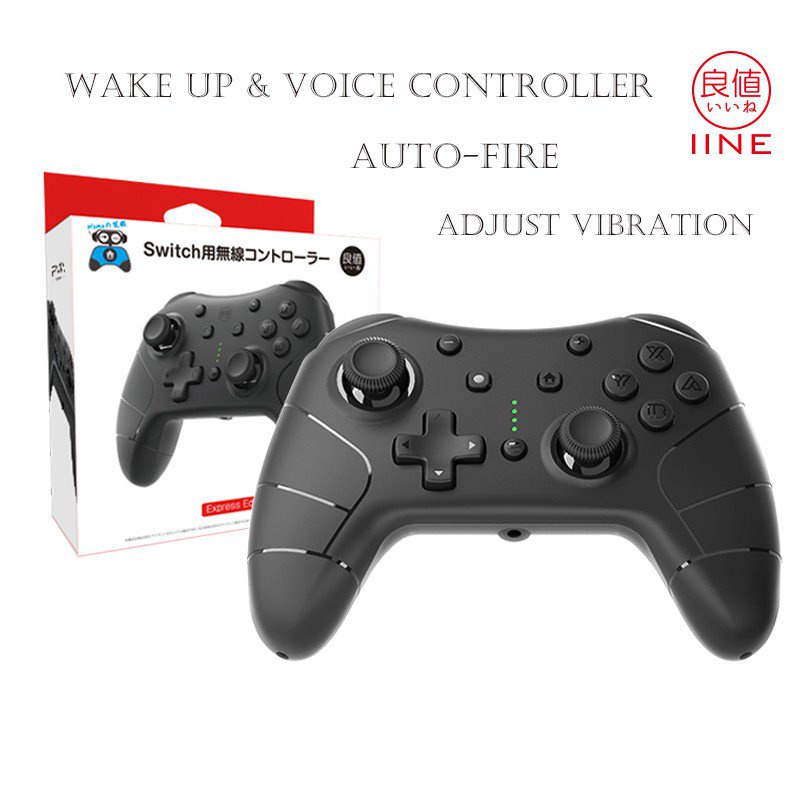 ensK IINE Gen4 Nintendo Switch Wake Up Voice Pro Controller With ...