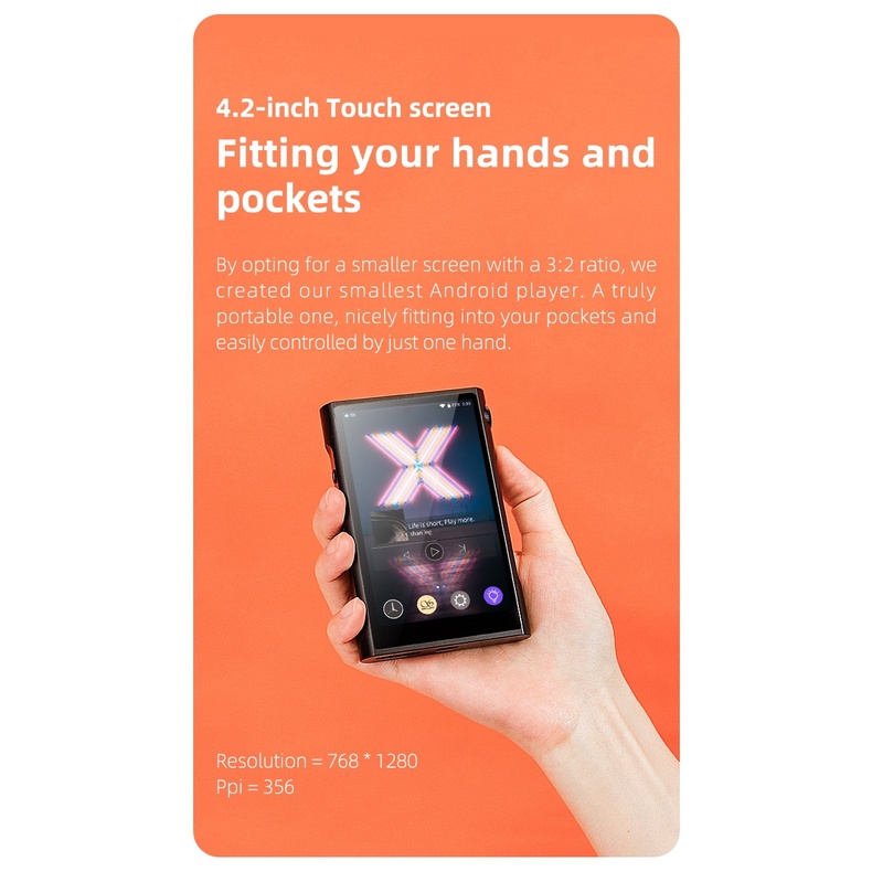 Shanling M3X Dap พกพาระบบ Android รุ่นล่าสุดรองรับ Hi-Res - holysai_official - ThaiPick