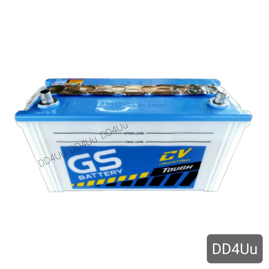GS Battery N100 (95E41R) แบตเตอรี่รถยนต์ แบตเตอรี่ใส่รถบรรทุก (ลูกเปล่า ...