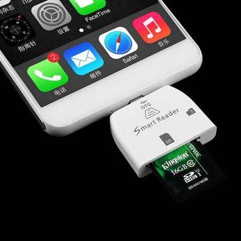 USB OTG Card Reader adapter for OTG Smartphone | Shopee Thailand