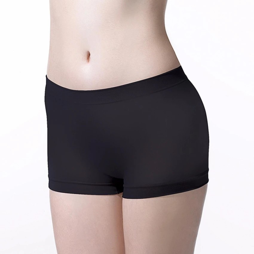 Cherilon เชอรีล่อน ชุดกันโป๊ เสื้อสายเดี่ยว กางเกงซับใน ตัวสั้น ไร้ตะเข็บ นุ่มกระชับ ไม่ย้วยไม่ ...