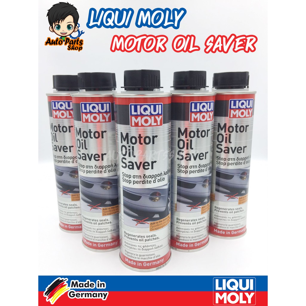 LIQUI MOLY Motor oil saver น้ำยาชะลอการรั่วซึมน้ำมันเครื่อง ขนาด 300 ...