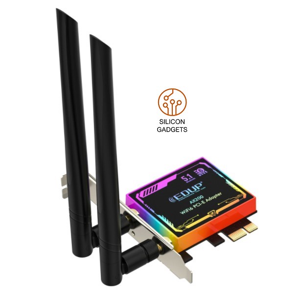พร้อมส่ง AX3000 PCI-E Intel AX200 WiFi 6 802.11ax MU-MIMO Adapter for Gaming PCDesktop with ...