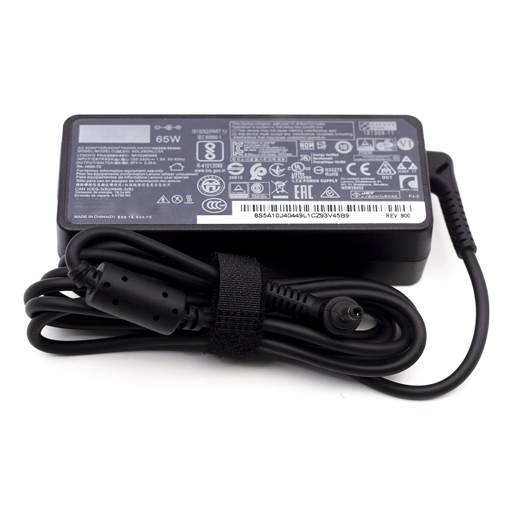 20V 3.25A 65W 4.0x1.7mm ADLX65NLC3A AC Adapter For Lenovo Thinkpad ...