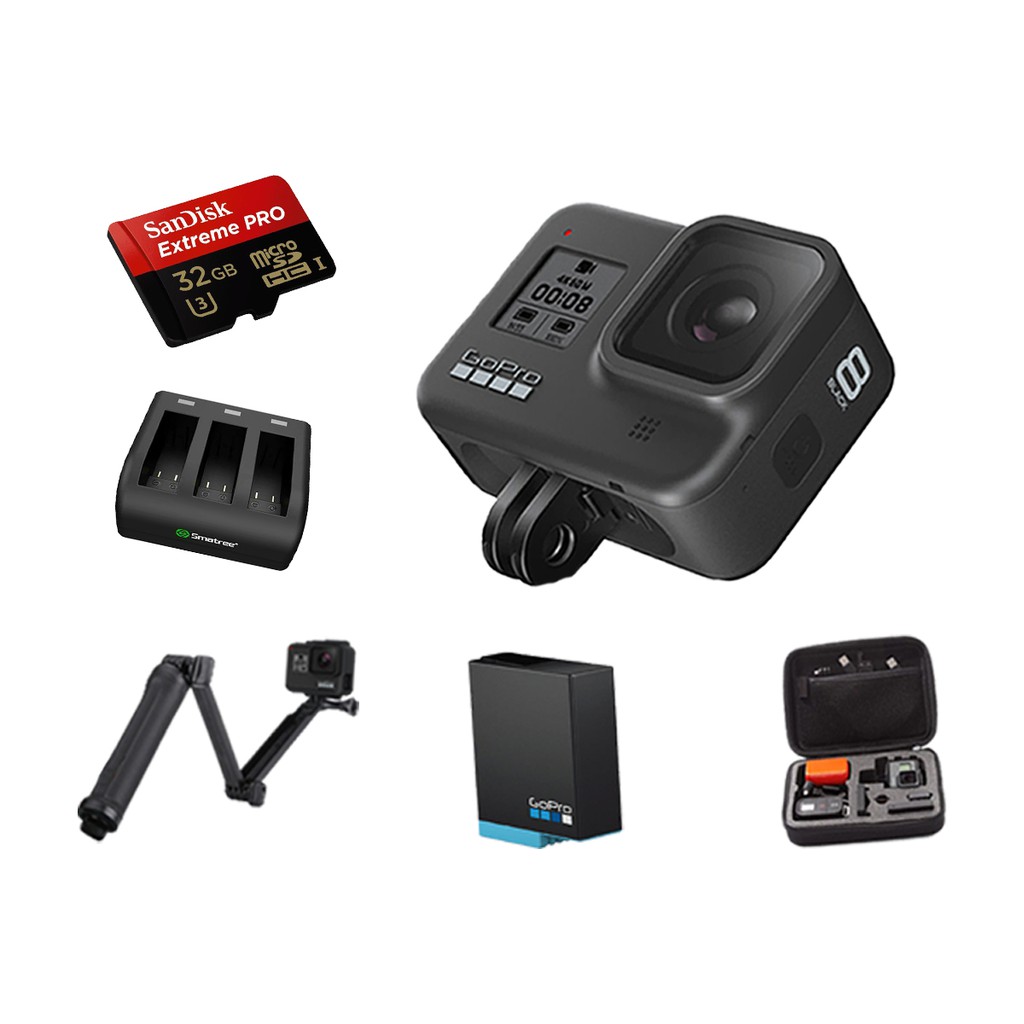 GoPro 8 Black ชุดสุดคุ้ม รับประกันศูนย์ 1 ปรี ส่งฟรี ExtreamGoPro ...