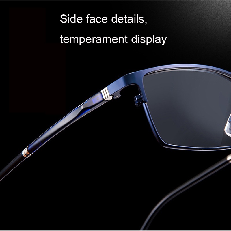 Transition Myopia Glasses For Men Women Photochromic Sunglasses Matel TR90 Optical Glasses ...