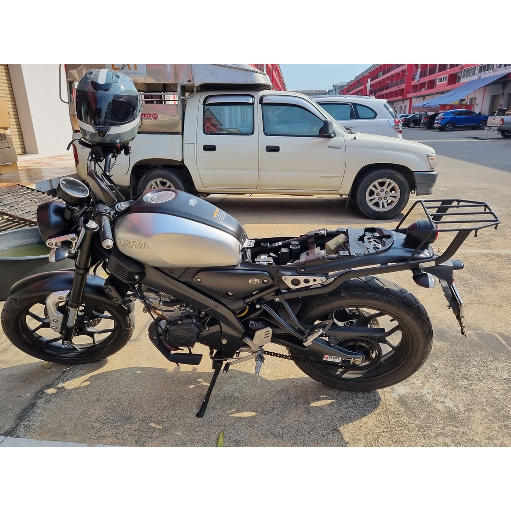 Rear Rack แร็คหลัง แร็คท้าย ตะแกรงท้าย ตะแกรงหลัง YAMAHA XSR 155 เหล็ก ...
