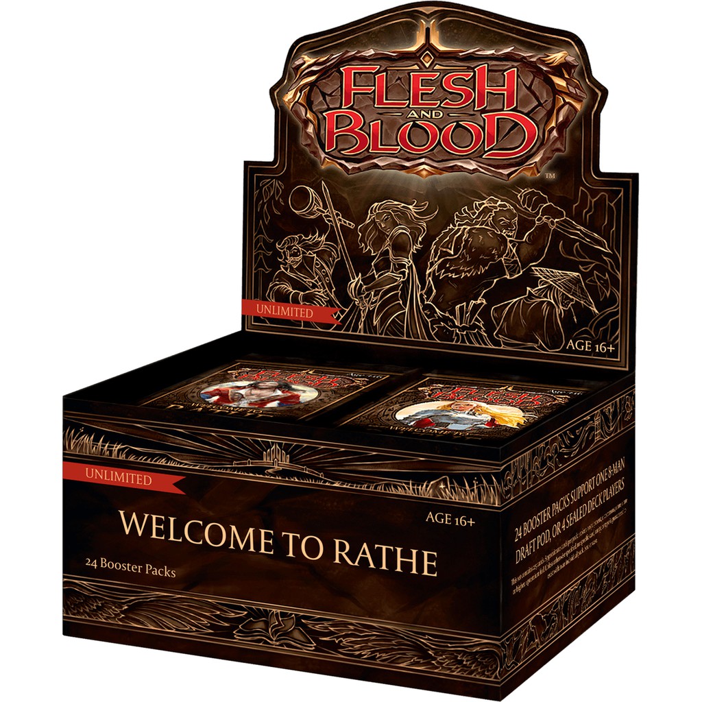 Flesh and Blood - Welcome to Rathe Unlimited Booster Box 24 Packs ...