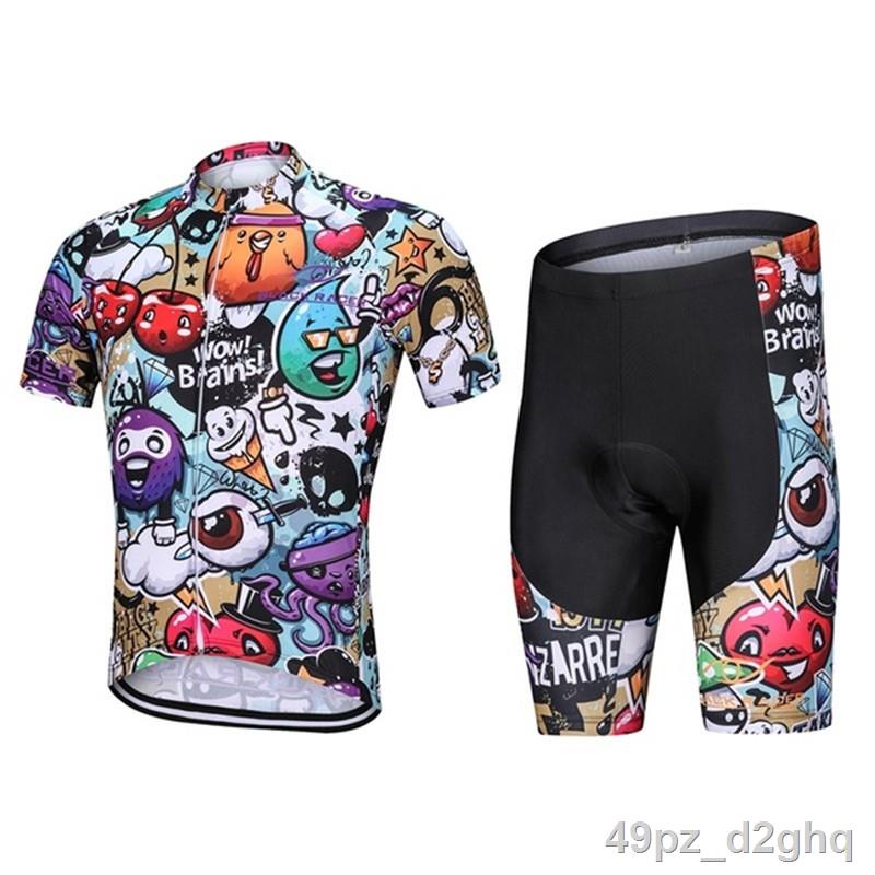 ♦ON SALE Men Women Bicycle Cycling Jersey Set Gel Pad Summer Quick Dry ...