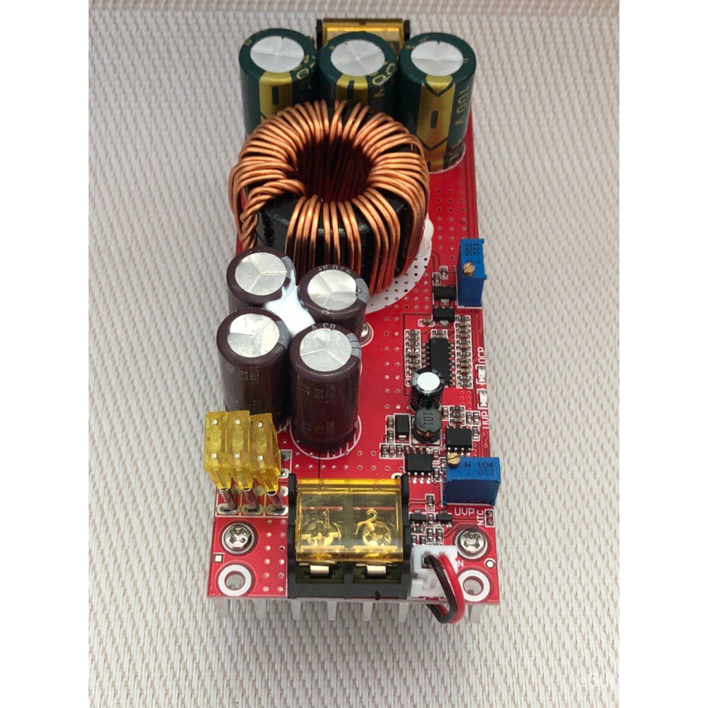 DC-DC Step-up 1500W 30 A Boost Converter 10-60V to 12- 90V 30A Constant Current Power Supply ...