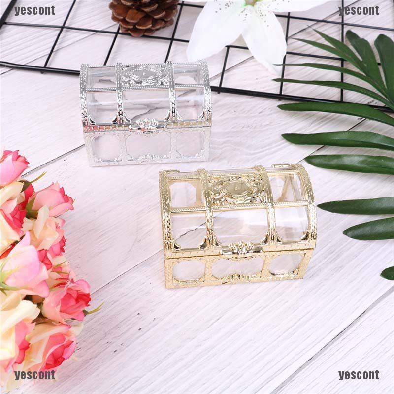 Gold candy sweet box case chocolate gift birthday party wedding ...