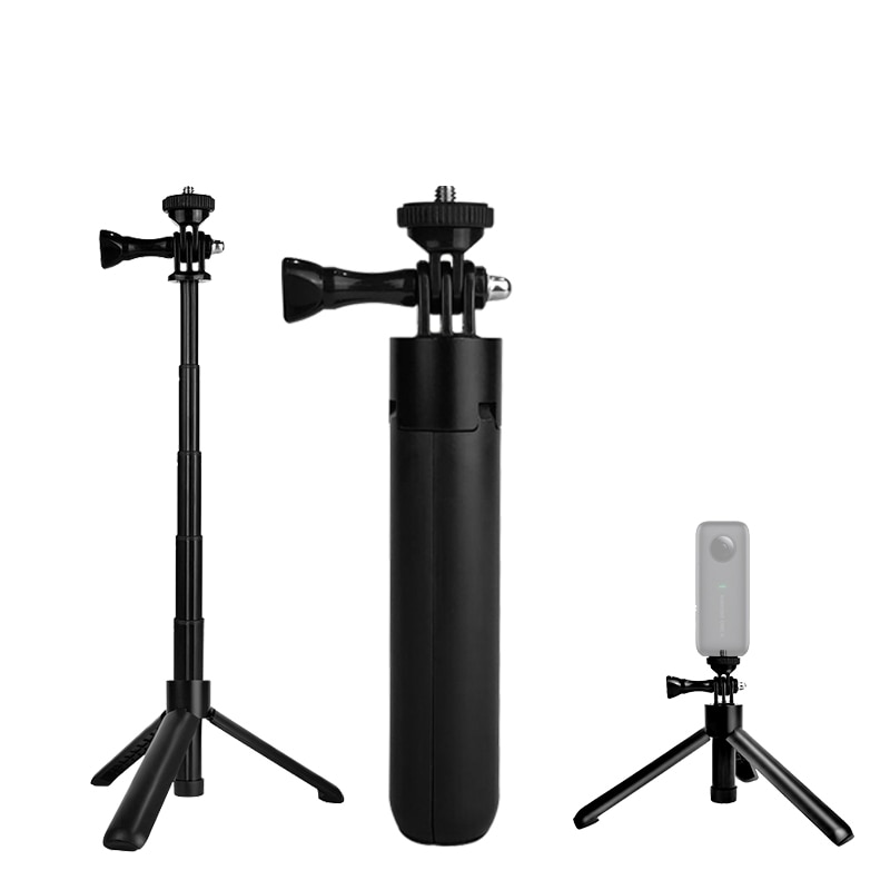 Extendable Selfie Stick for Gopro Portable Vlog handle Grip Tripod ...