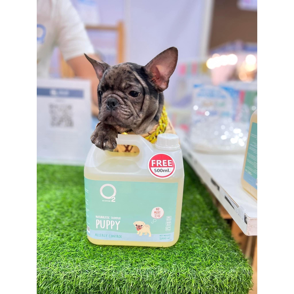 O2 Shampoo (3500 มล.) แชมพูสุนัข สูตร Puppy โอทู เหมาะสำหรับลูกสุนัขและ ...