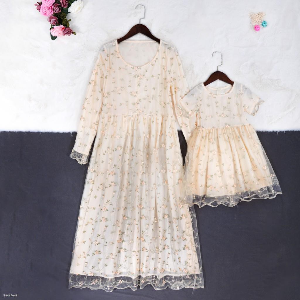 Family Matching Set Parent-child Clothing Mommy Dress Beach Vacation ...
