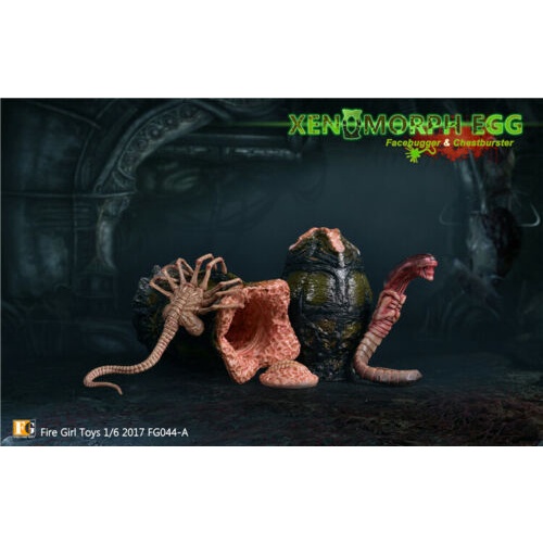 In-Stock 16 Scale Fire Girl Toys FG044-A Alien Egg Face hugger Chest ...
